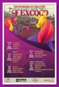 Estos son los carteles para la Feria de Texcoco 2024 - TorosenelMundo
